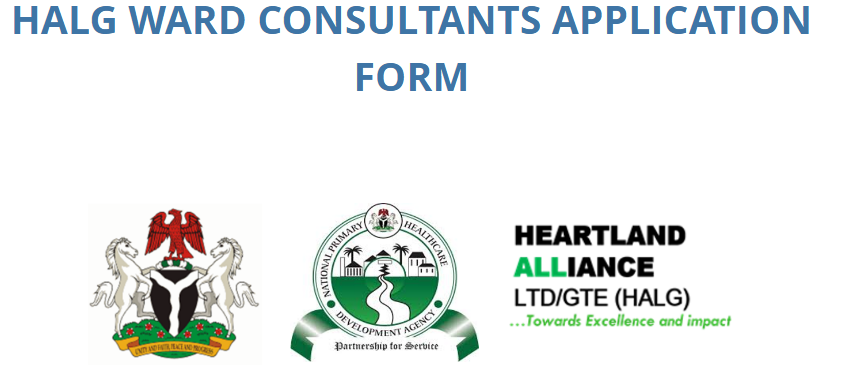 HALG Ward Consultants Application Form for NPHCDA Nationwide Data ...