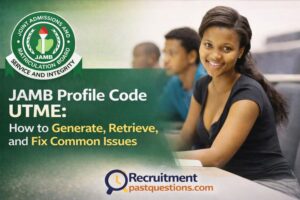 JAMB Profile Code 2026 UTME: How to Generate, Retrieve, and Fix Common ...