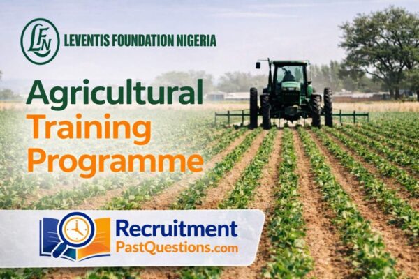 Leventis Foundation Nigeria Agricultural Training Programme 2026: How ...