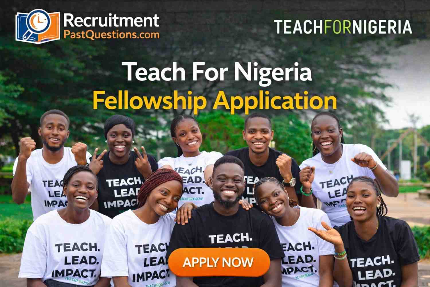 Teach For Nigeria Fellowship Application Form for 2026 | How to Apply ...