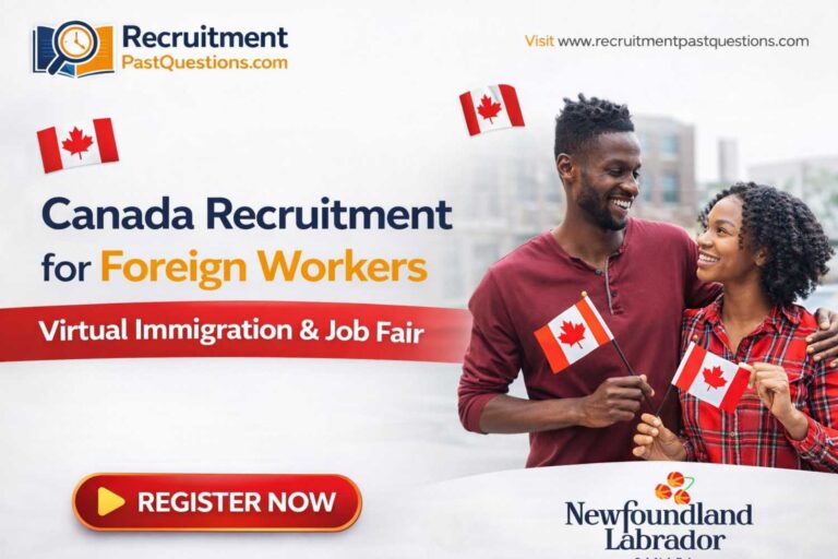 Canada Recruitment 2026 for Foreign Workers: Apply for Newfoundland and ...